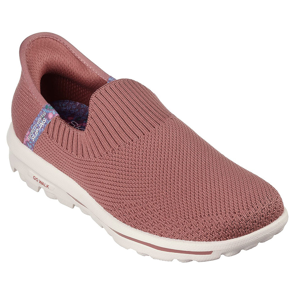 Skechers Women Slip-Ins GOwalk Travel | Black Shoes – Skechers Singapore